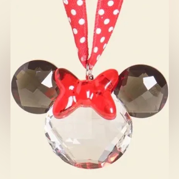 Swarovski | Holiday | Swarovski Disney Minnie Mouse Crystal Ornament ...